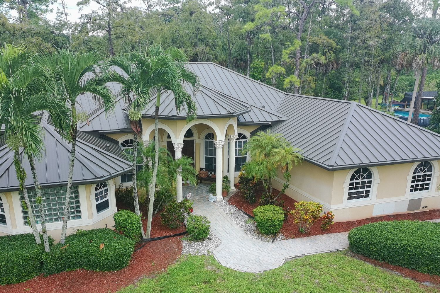 Amazing Medium Bronze Metal Roof Project in Parkland, Florida